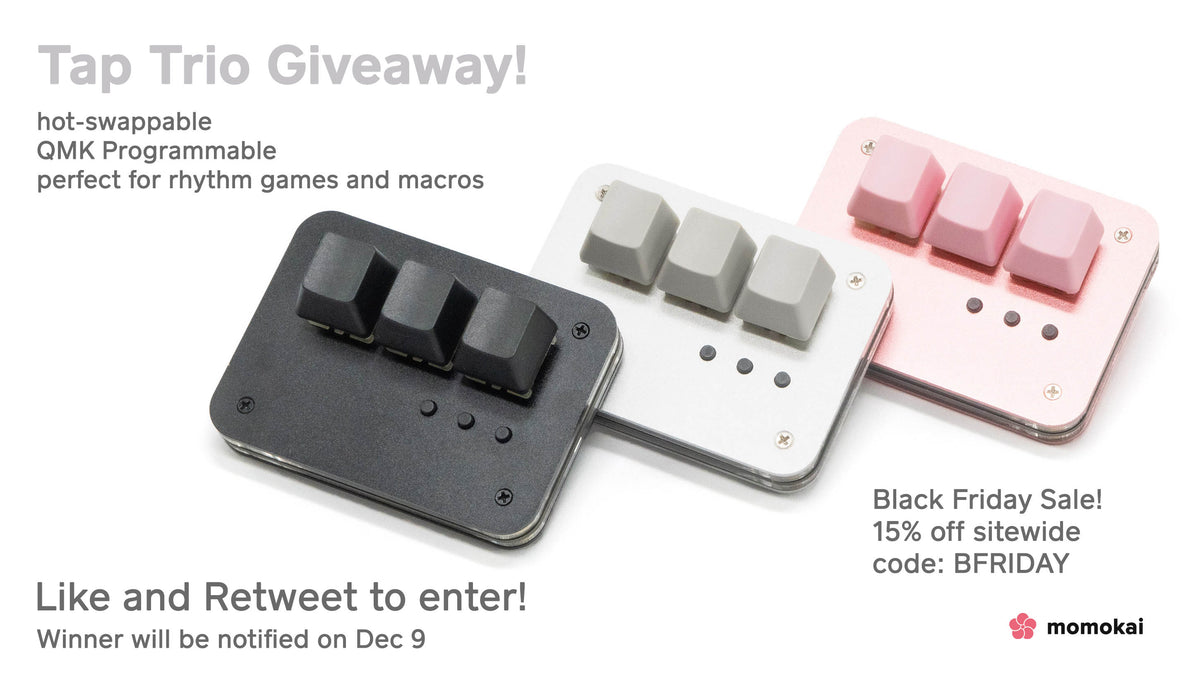 Tap Trio Giveaway! – Momokai