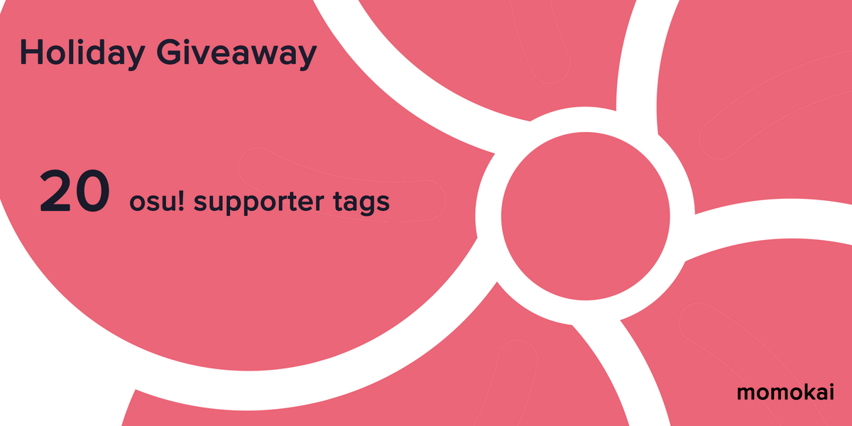 osu! Supporter Tag Giveaway – Momokai